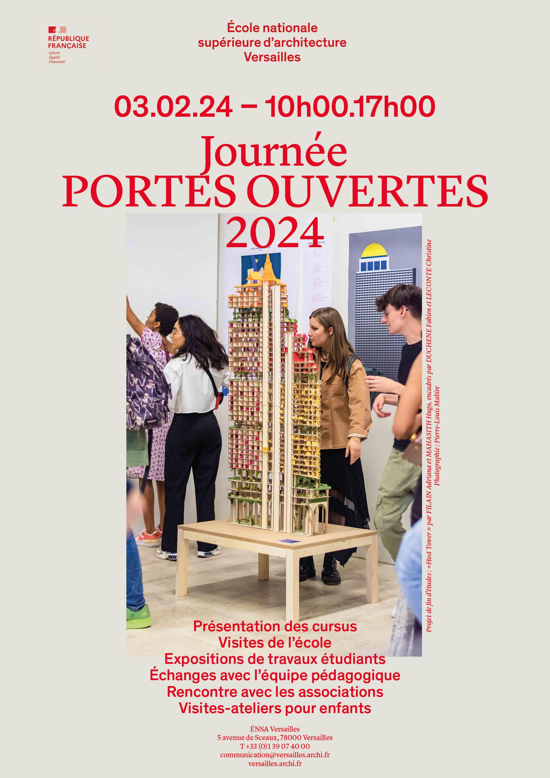 Journée des Portes Ouvertes 2024 | ÉNSA Versailles