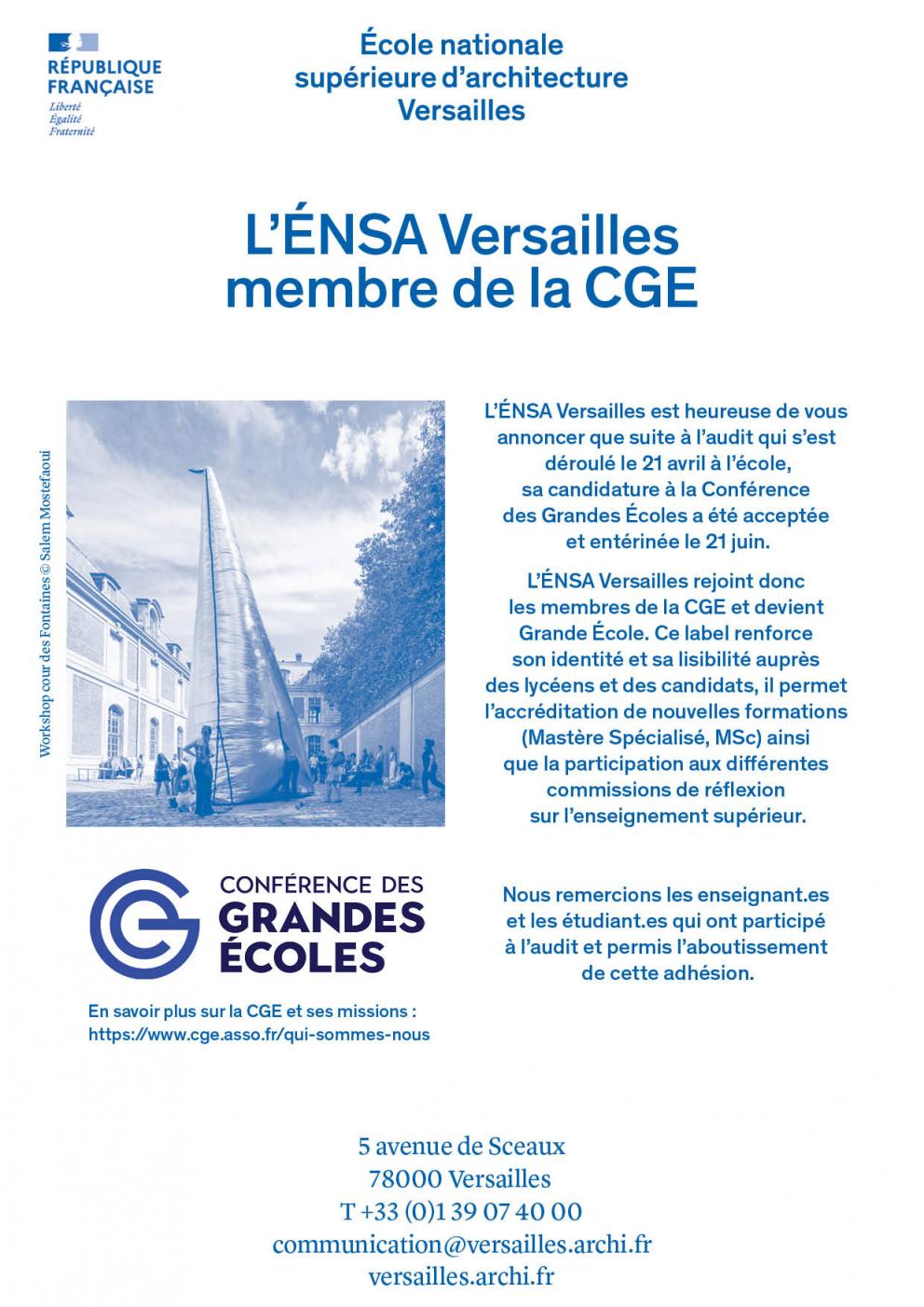 ÉNSA Versailles